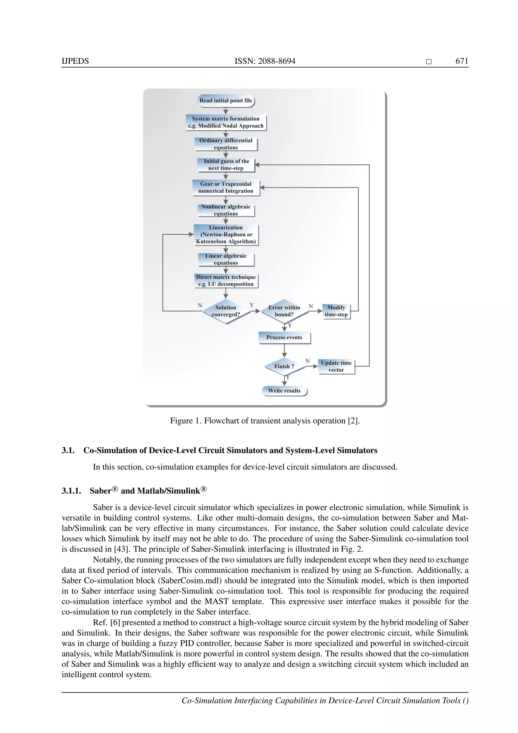 Co Simulation Interfacing Capabilities In Device Level Power Electronic