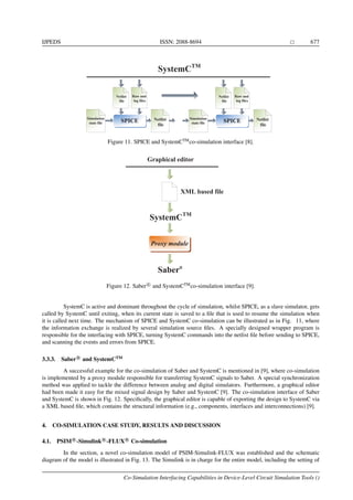 Co-Simulation Interfacing Capabilities in Device-Level Power Electronic Circuit Simulation Tools ...