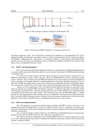 Co-Simulation Interfacing Capabilities in Device-Level Power Electronic ...