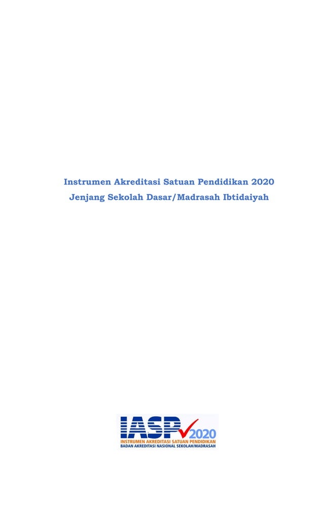 01 iasp2020 sd-mi__kepmendikbud__sosialisasi_2020_12_21__fa3 (1) | PDF | Islam | Religion ...