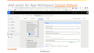 Techorama: Power BI Automation with MS Flow | PDF