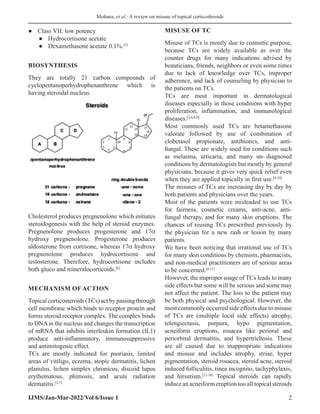 A review on misuse of topical corticosteroids | PDF