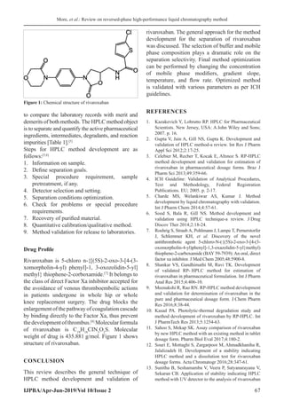 Review on Reversed-phase High-performance Liquid Chromatography Method Development and ...