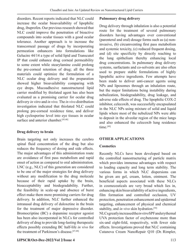 An Updated Review on Nanostructured Lipid Carriers (NLC) | PDF ...