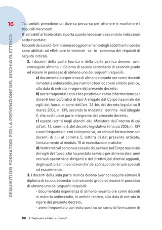 Impianto elettrico sicuro CNI | PDF