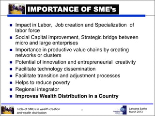 01 importance of sme | PPT