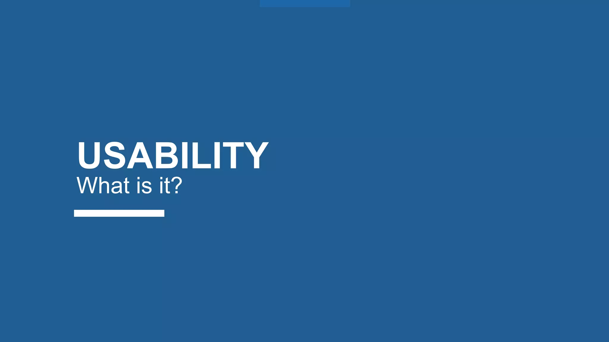 Improving Functional Usability | PPT