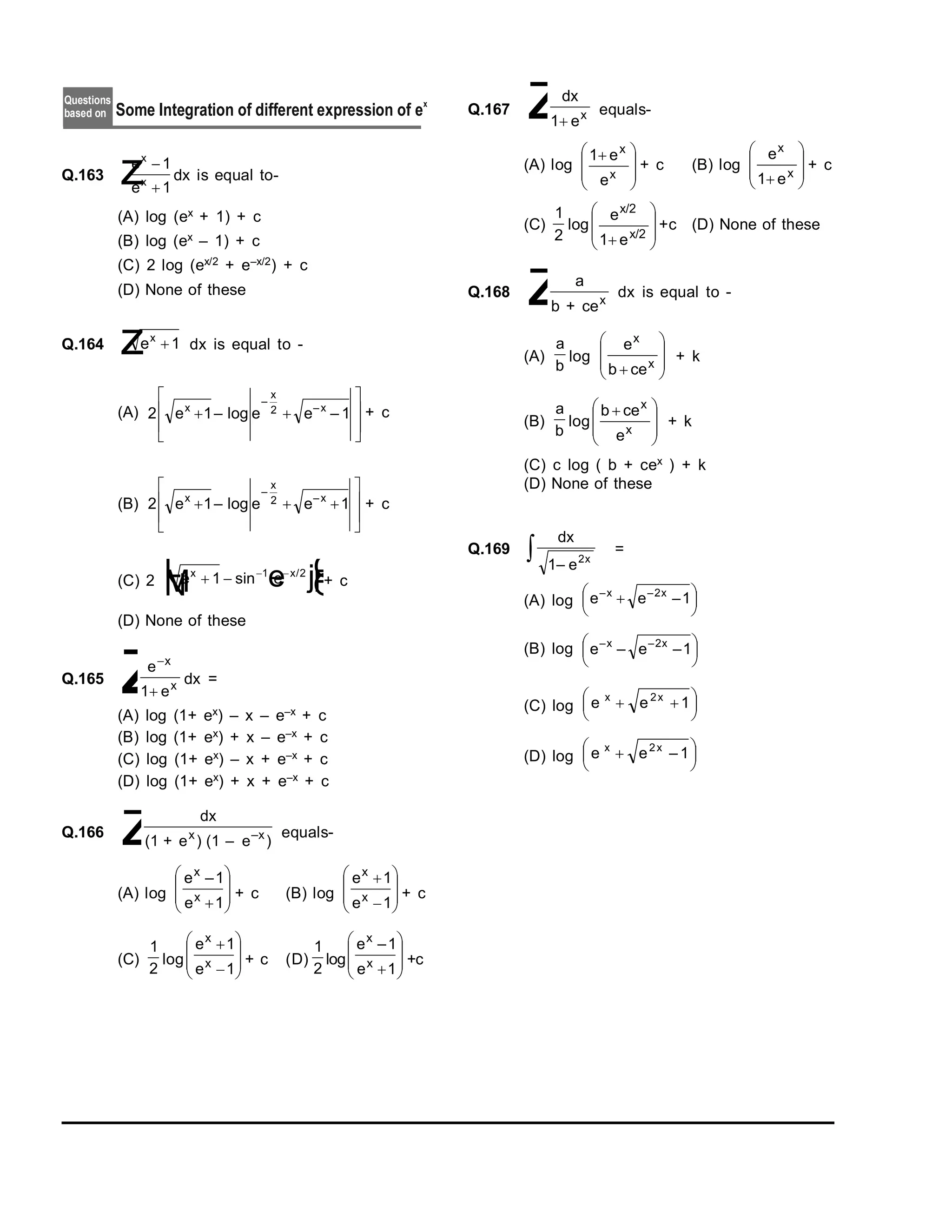 01 Indefinite Intergration. Module-5pdf | PDF