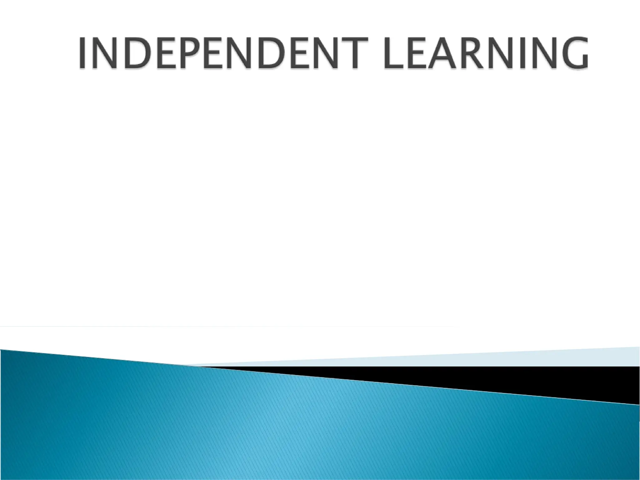 Independent Learner powerpoints GCSES... | PPT