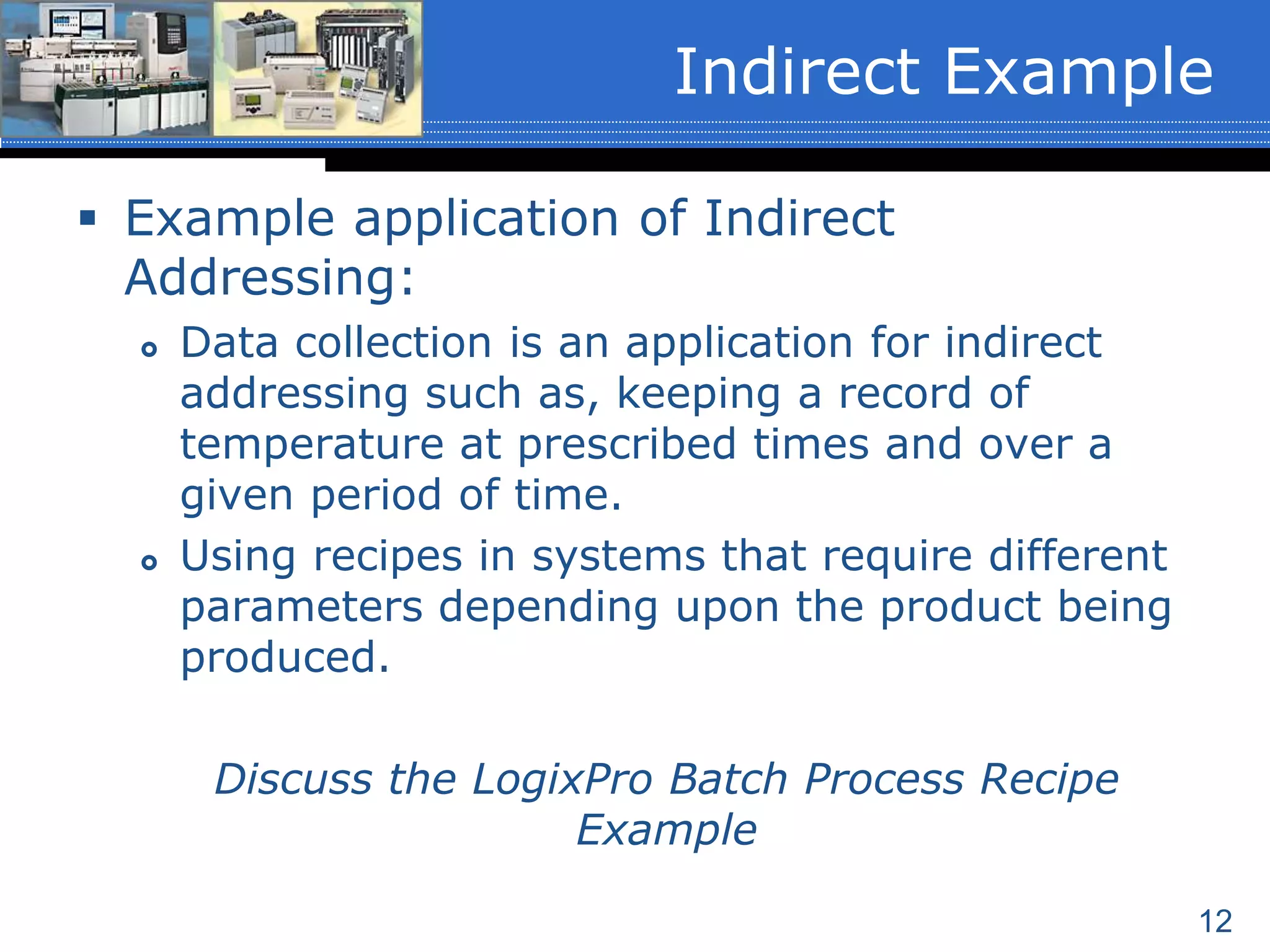 01 Indirect Indexedaddressingandarrayssp15 Pptx Data Storage And Warehousing Computing