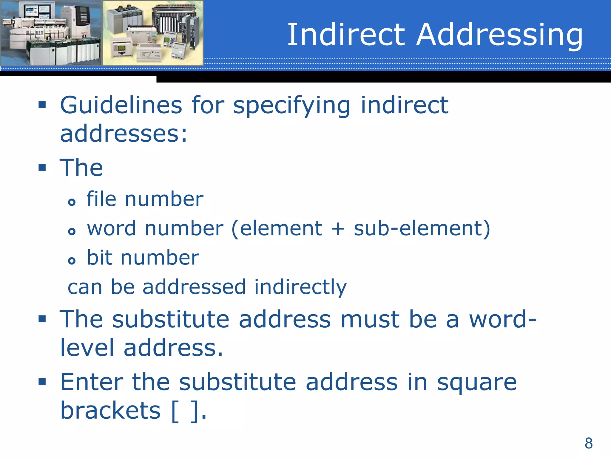 01 indirect indexed_addressing_and_arrays_sp15 | PPTX