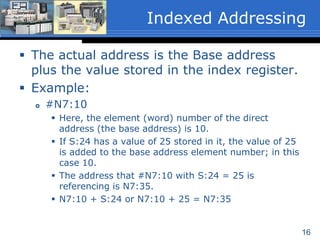 01 indirect indexed_addressing_and_arrays_sp15 | PPTX