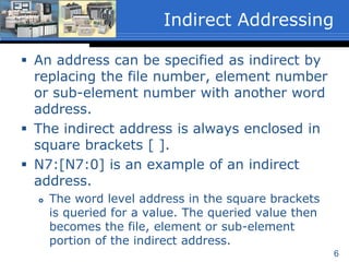 01 indirect indexed_addressing_and_arrays_sp15 | PPTX