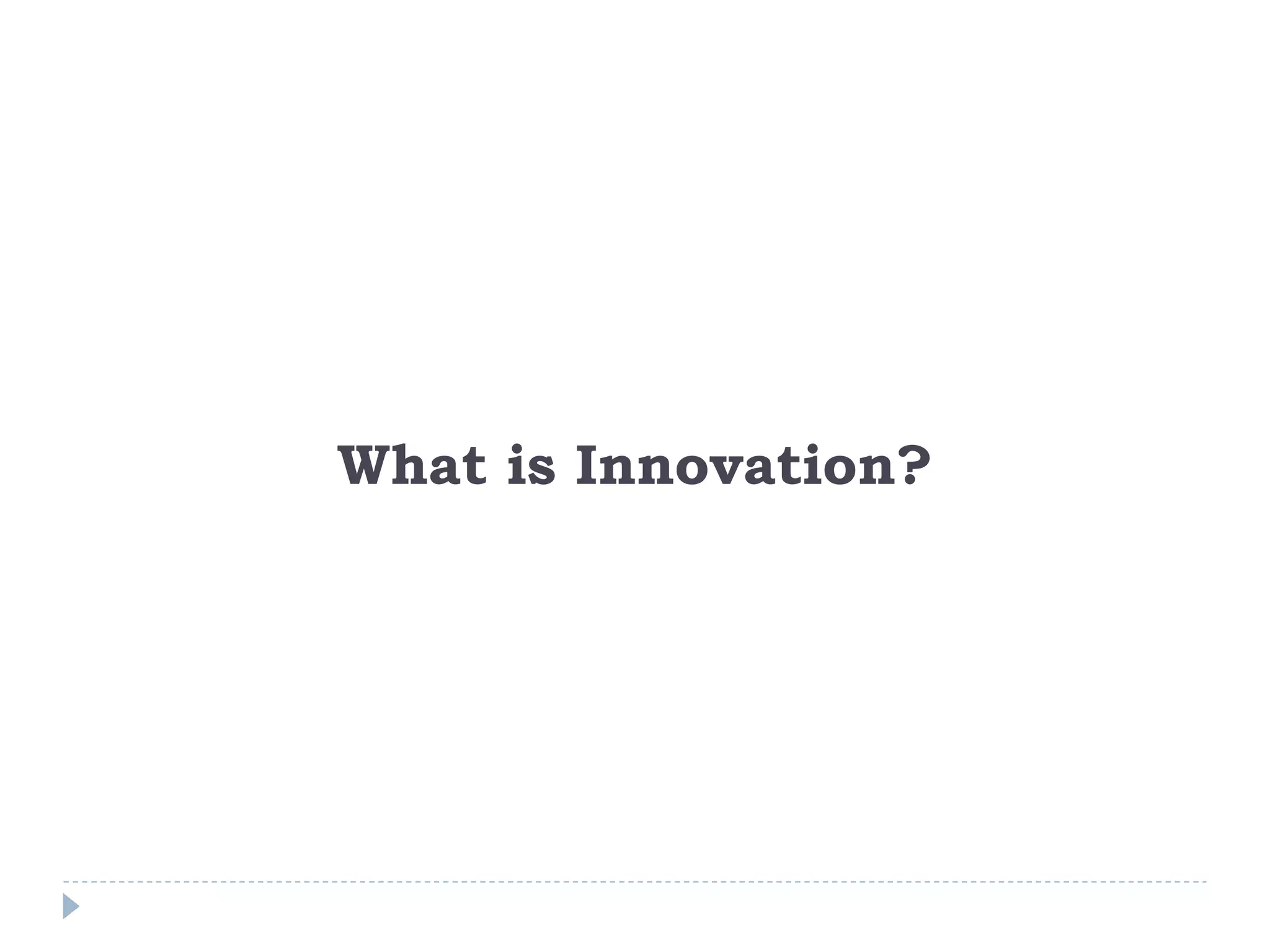Introduction to Innovation Philosophy - Day1a-intro1 | PDF