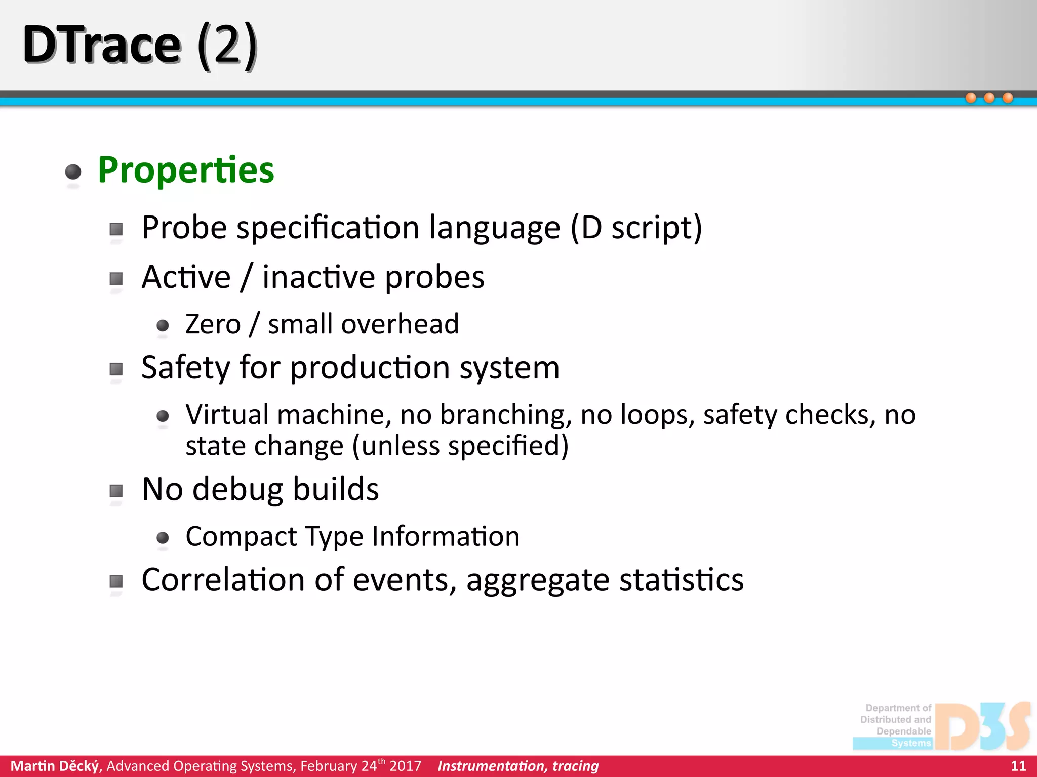 Code Instrumentation, Dynamic Tracing | PDF