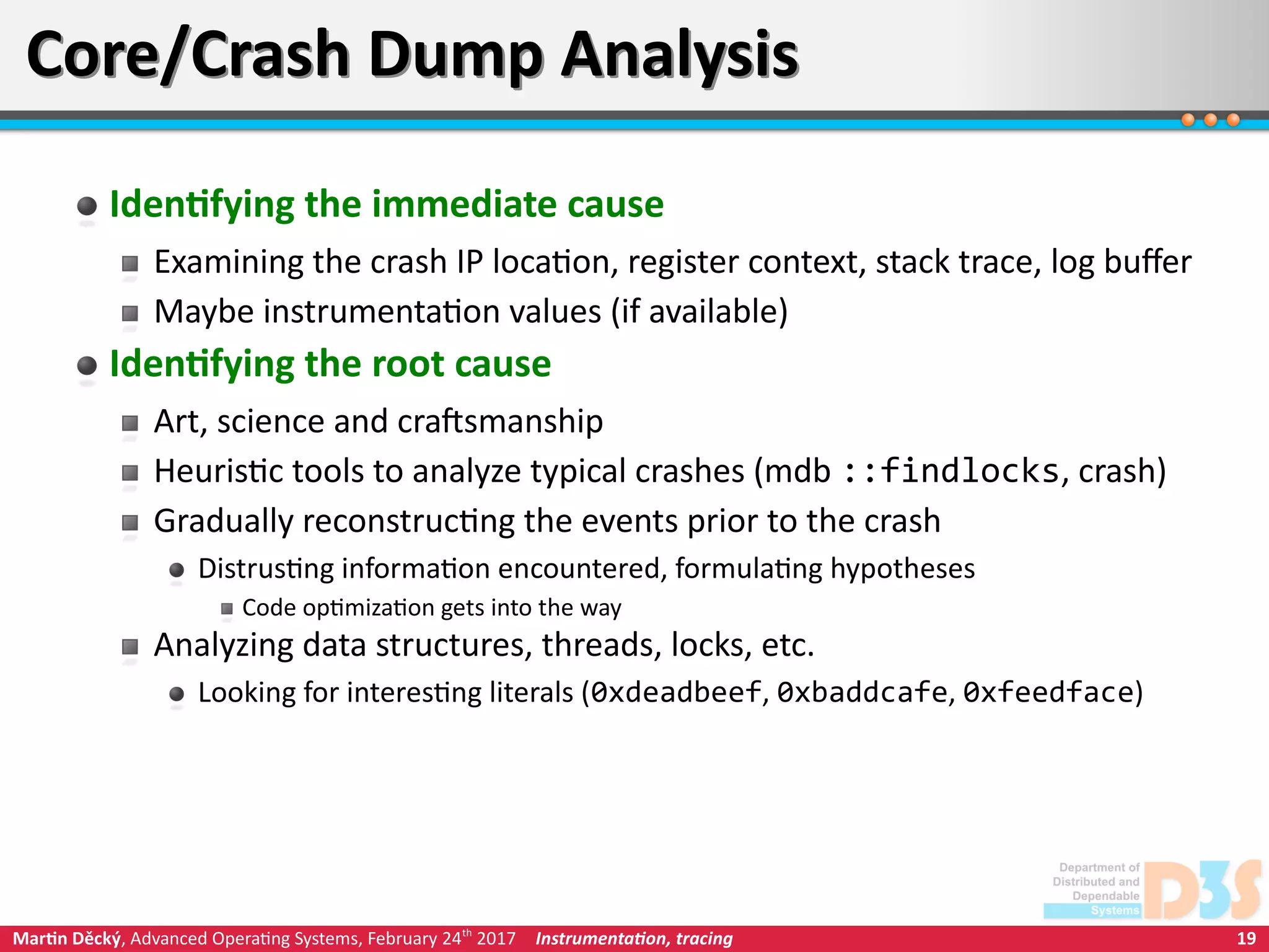 Code Instrumentation, Dynamic Tracing | PDF