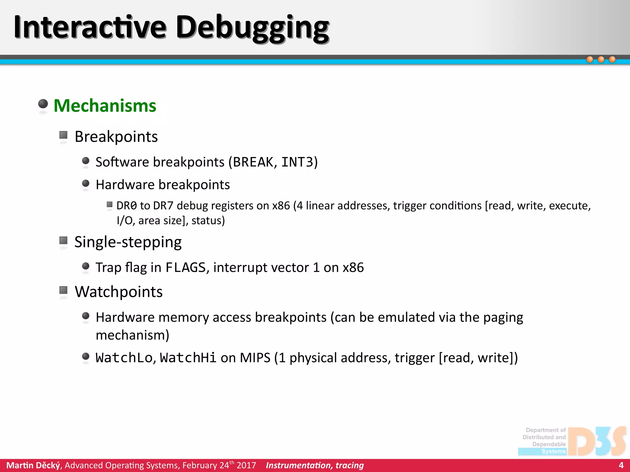 Code Instrumentation, Dynamic Tracing | PDF