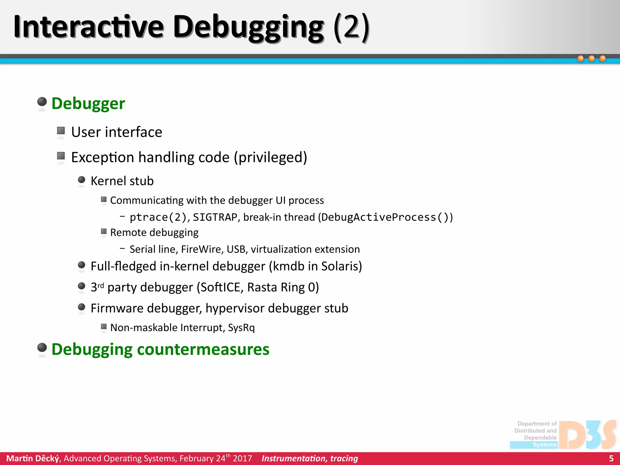 Code Instrumentation, Dynamic Tracing | PDF