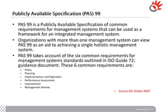 01 integrated management system telkom 2016 opening | PDF