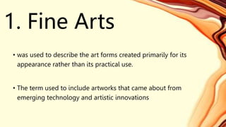 01 Integrative Art as Applied to Contemporary.pptx | Modern Art | Fine Art