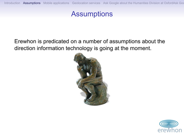 Erewhon Project | PPT