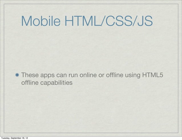 01 Mobile Web Introduction | PDF | Web Development | Internet
