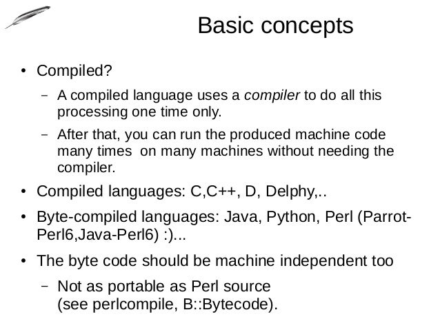 Introduction to Perl