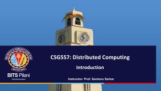 intro to distributed computing | slide 1 | PPT