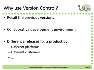 Introduction to Version Control | PDF