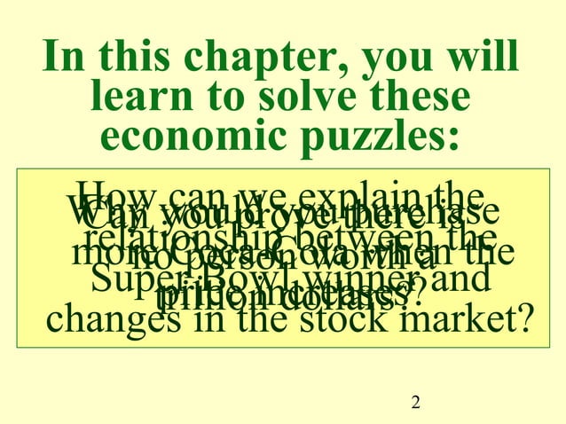 01 introducing the economic way of thinking | PPT