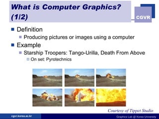 Introduction to Computer Graphics(1) | PPT