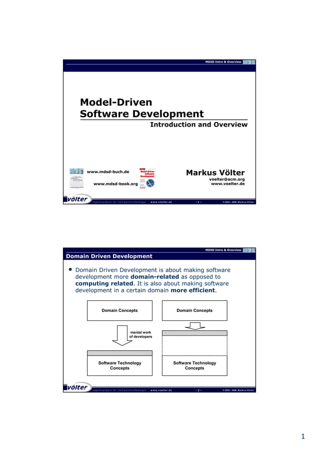 Model Driven Software Development Pdf 