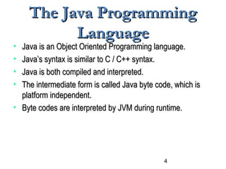 java introduction | PPT