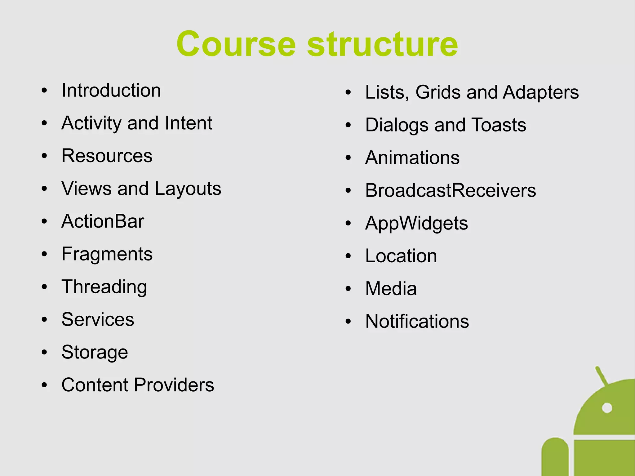 Android App Development - 01 Introduction | ODP | Operating Systems | Computer Software and ...
