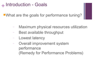 Linux Performance Tunning introduction | PPT