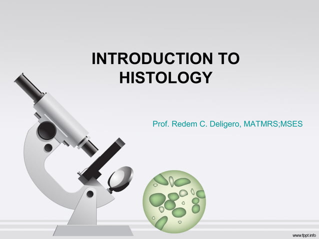 Introduction to Histology | PPT | Biological Sciences | Science