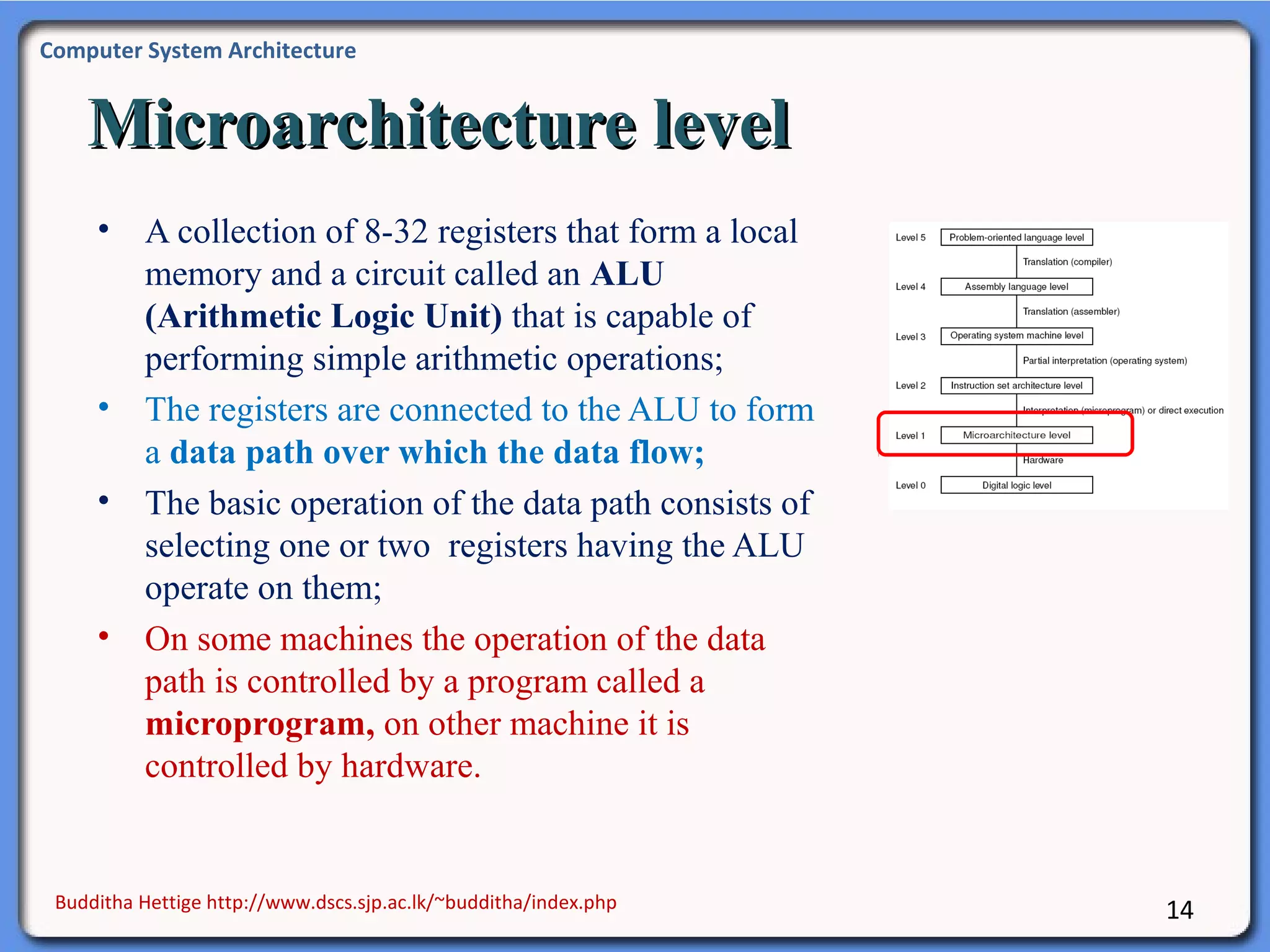 Computer System Architecture Lecture Note 1: introduction | PPT