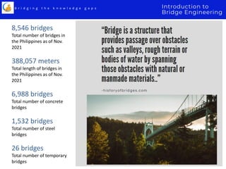 Introduction and Fundamentals of Bridge Engineering | PDF