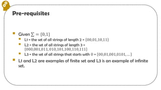 Introduction to Automata Theory (Preliminaries) Lecture | PPT