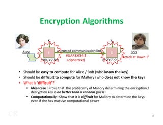 01_Introduction to the cryptography and network security | PPT
