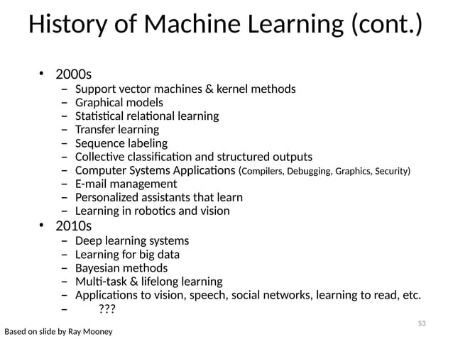 Introduction to Machine Learningg | PPTX | Artificial Intelligence | Technology & Computing