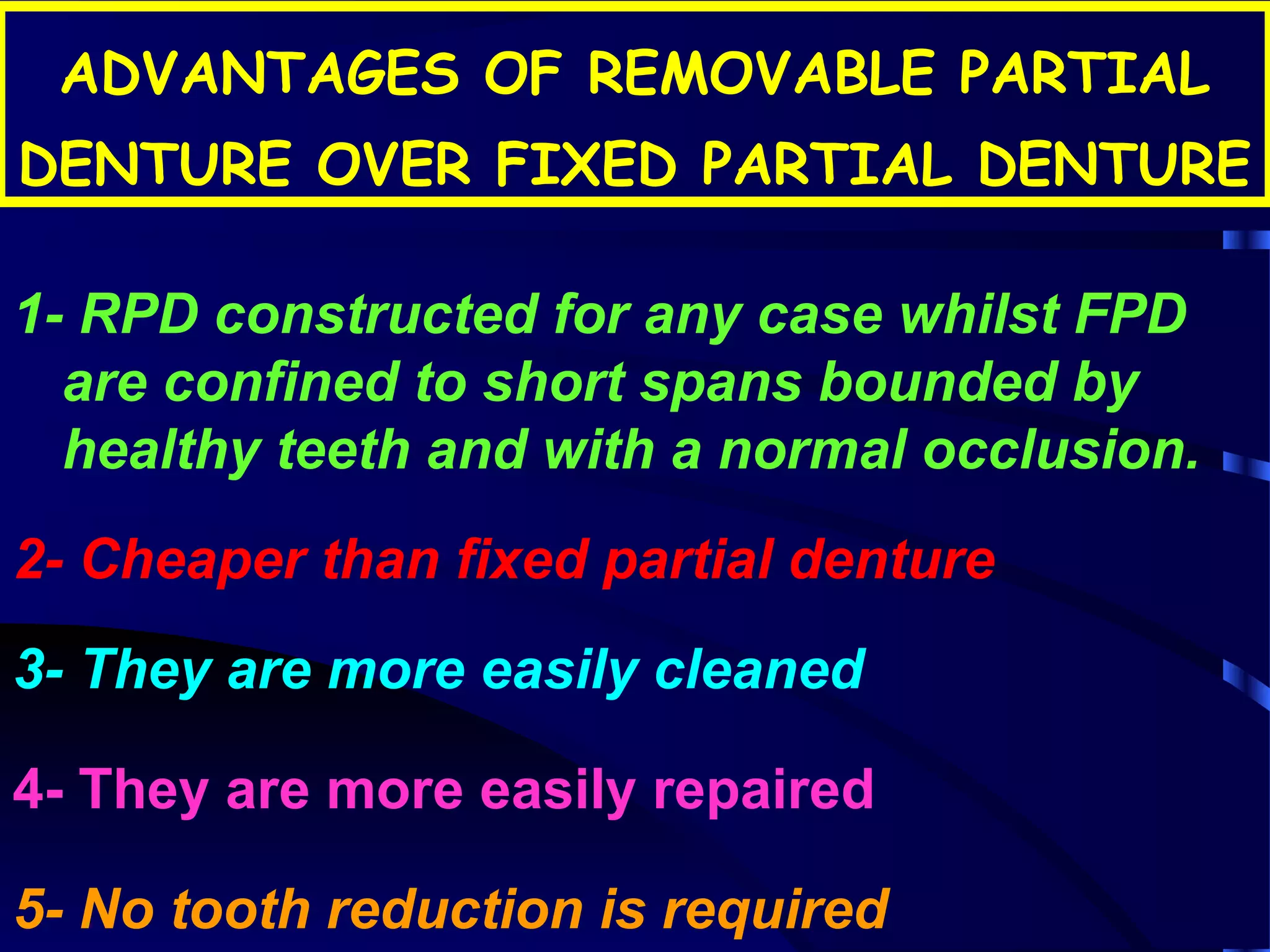 01 introduction and objectives of rpd | PPT | Dental Health | Diseases ...