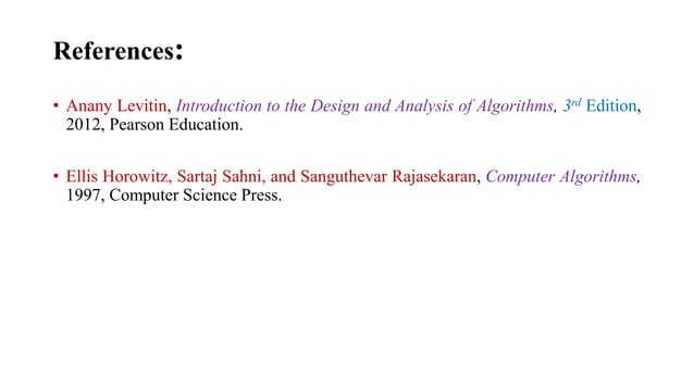 Introduction to Algorithm Design and Analysis.pdf