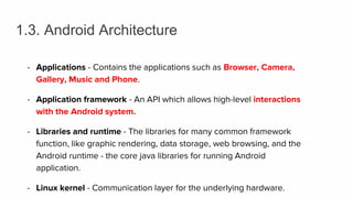 01 introduction to android | PPT