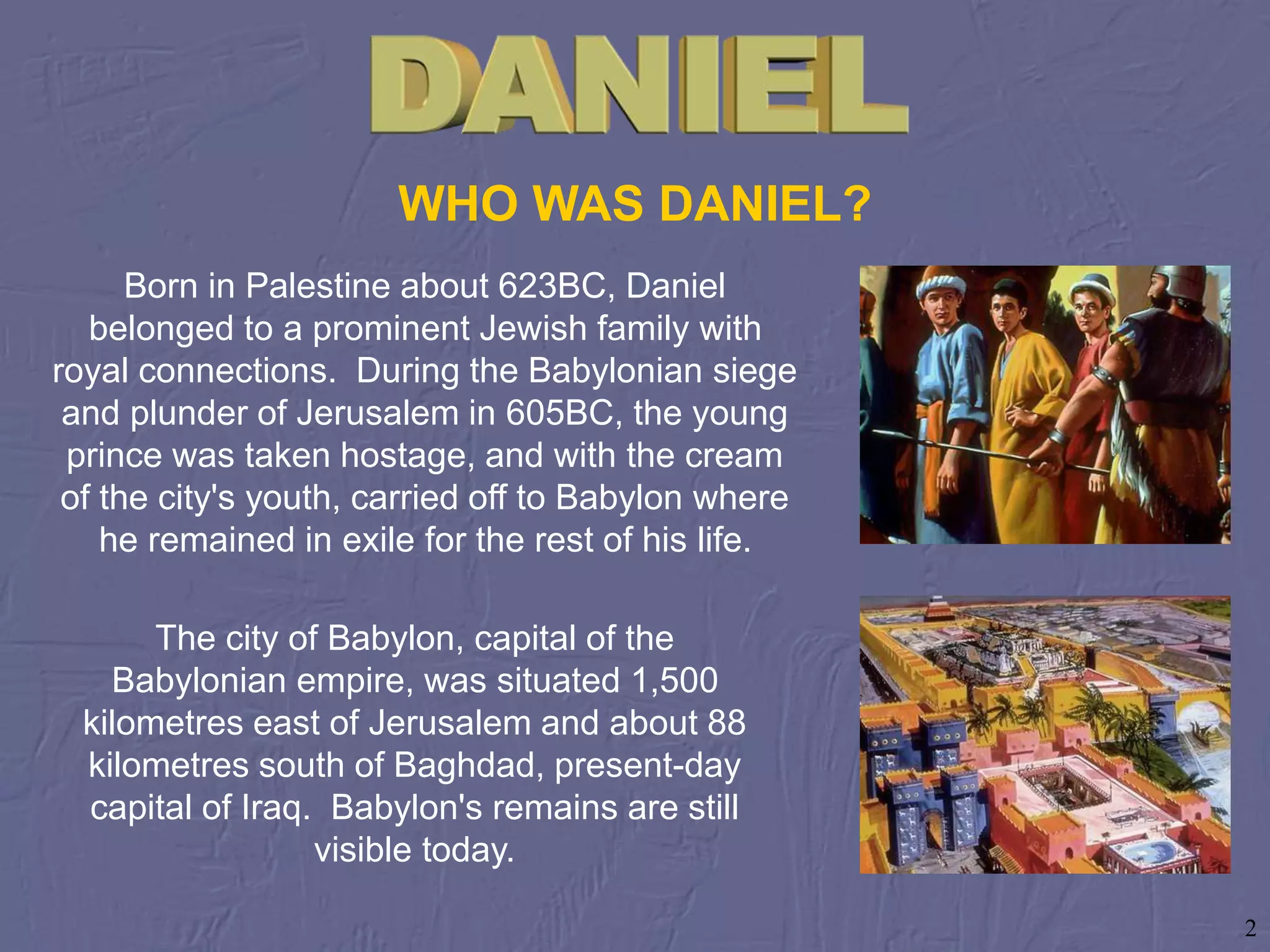 01 Introduction to Daniel.ppt
