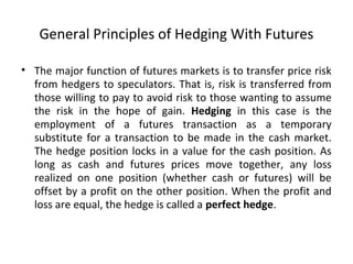 CFM-Introduction to futures markets | PPT