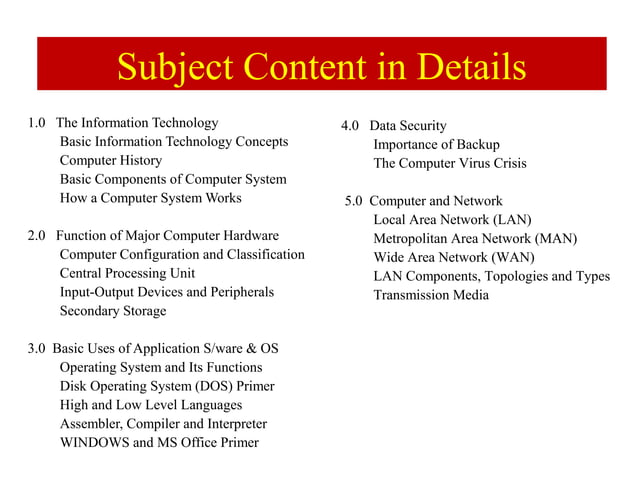 01 introduction to information technology | PPT | Internet for ...