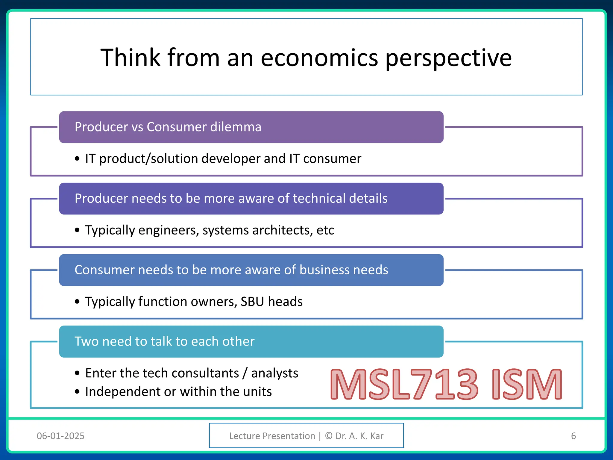 Introduction to ISM MSL713_Information IMS | PPT