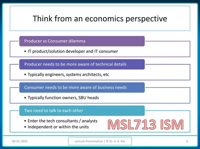 Introduction to ISM MSL713_Information IMS | PPT