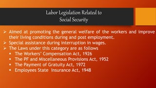 01 introduction to labour laws | PPTX